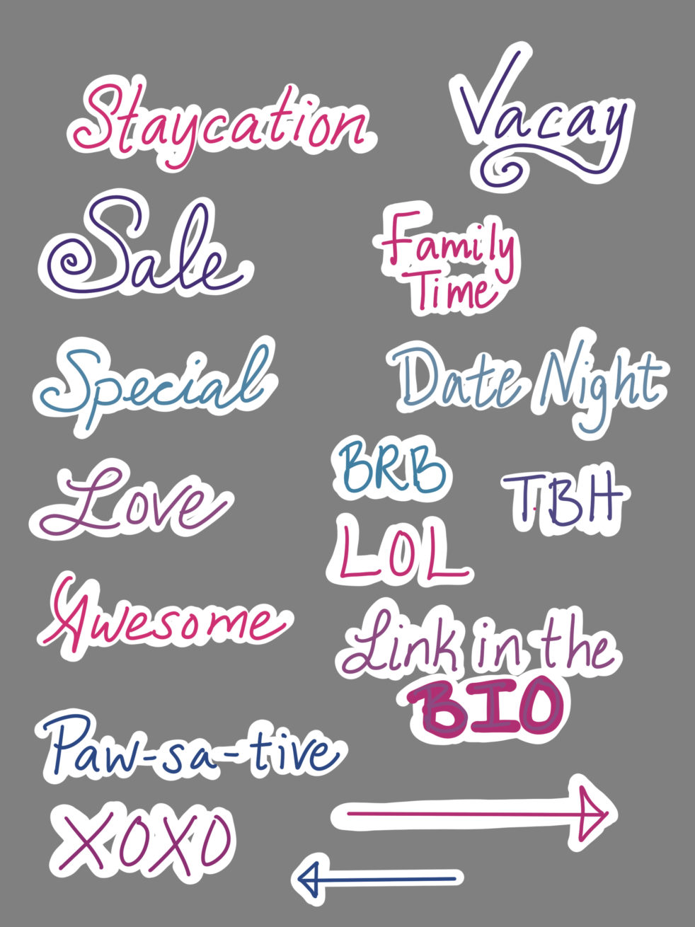 Free Digital Stickers and Planner Templates - Shiny Tiny Love Creative